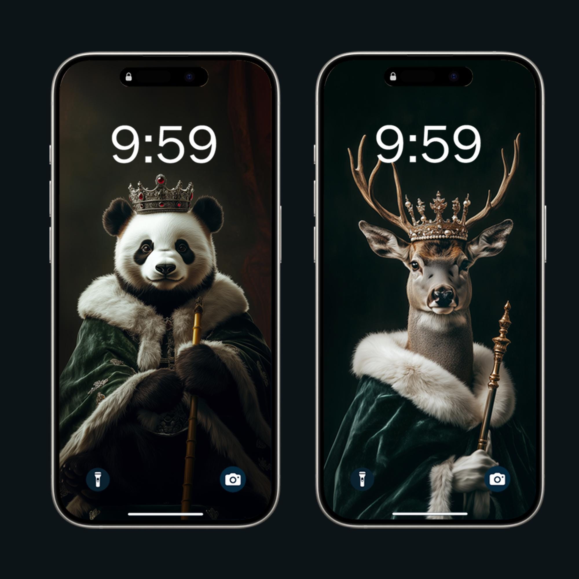 Regal Animal Phone Wallpapers - Etsy