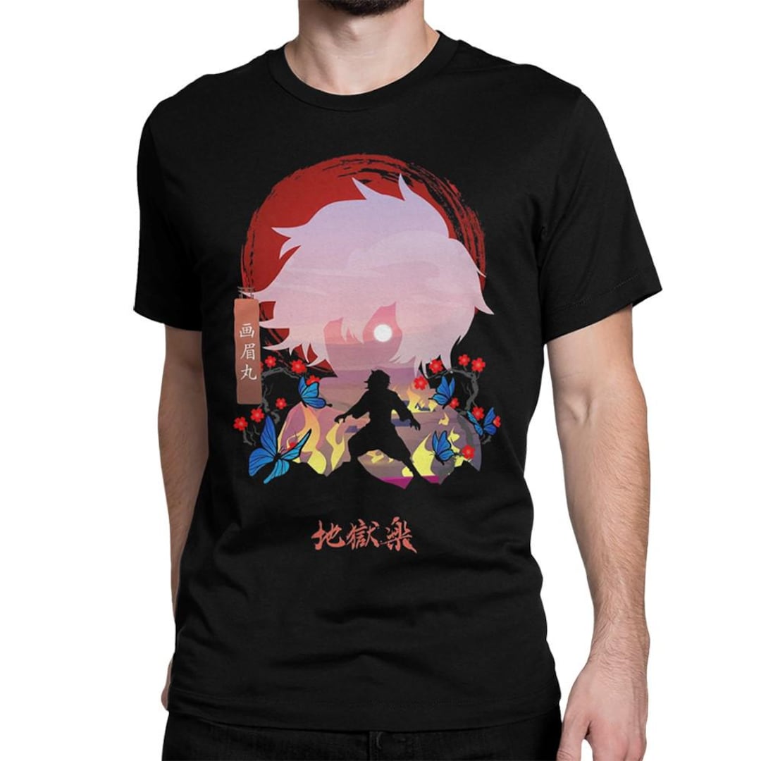 Hell's Paradise Jigokuraku Gabimaru T-shirt, Men's Women's Sizes (JIG ...