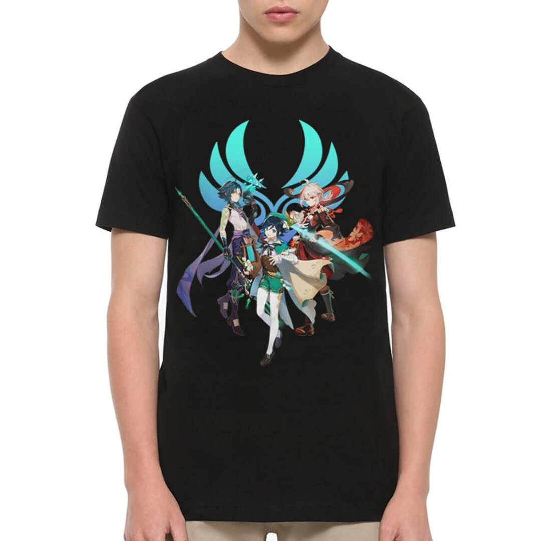 Genshin Impact Venti Xiao Kazuha T-shirt, Men's Women's Sizes GEN ...