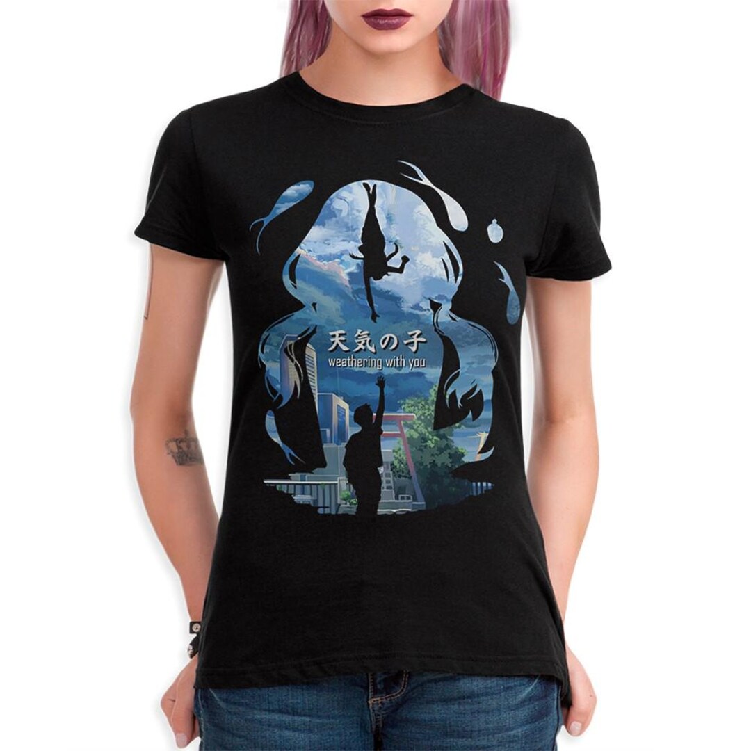 Weathering With You Tenki No Ko T-shirt, Men's Women's Sizes (ANI-92131 ...