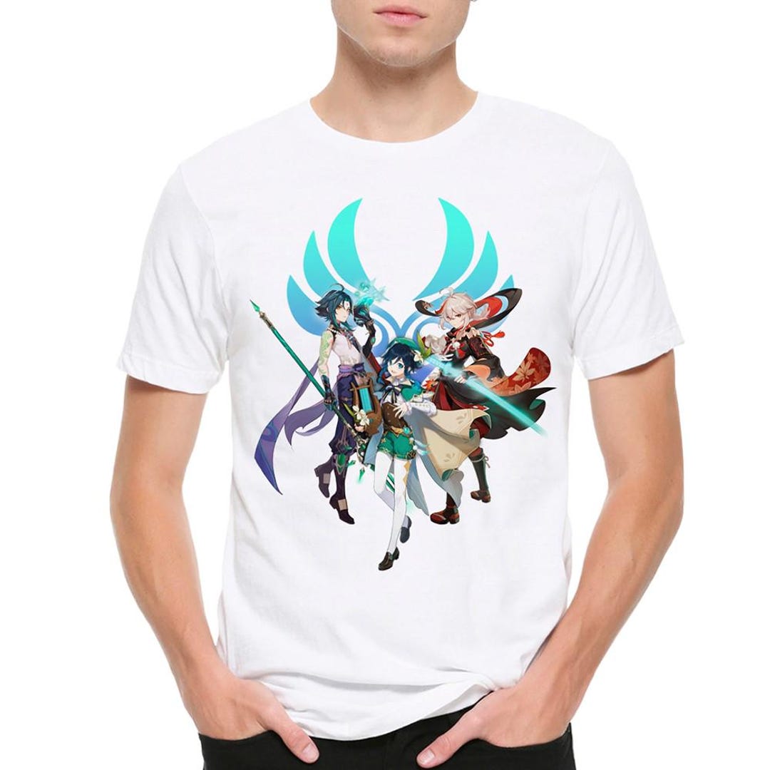 Genshin Impact Venti Xiao Kazuha T-shirt, Men's and Women's Sizes (GEN ...