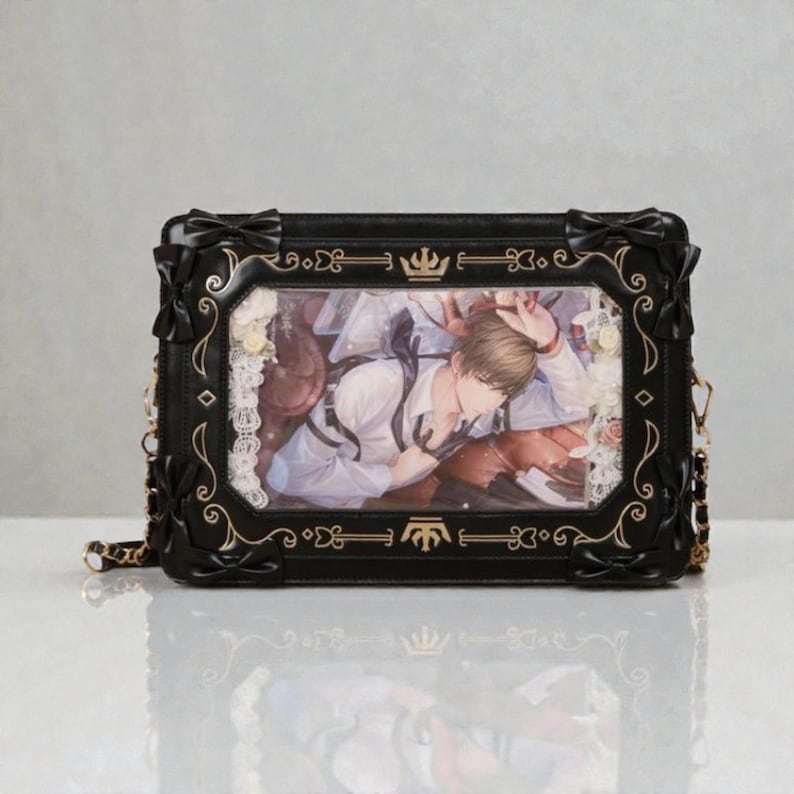 Ita Bag for Pins Charms and Collectibles Display Purse for Anime Fandom ...