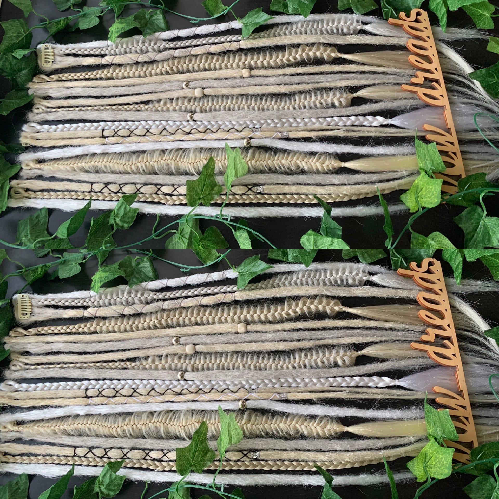 Set Clips Viking Dreadlocks, Hair Clips, Dreadlock Clips, Hair Clips - Etsy