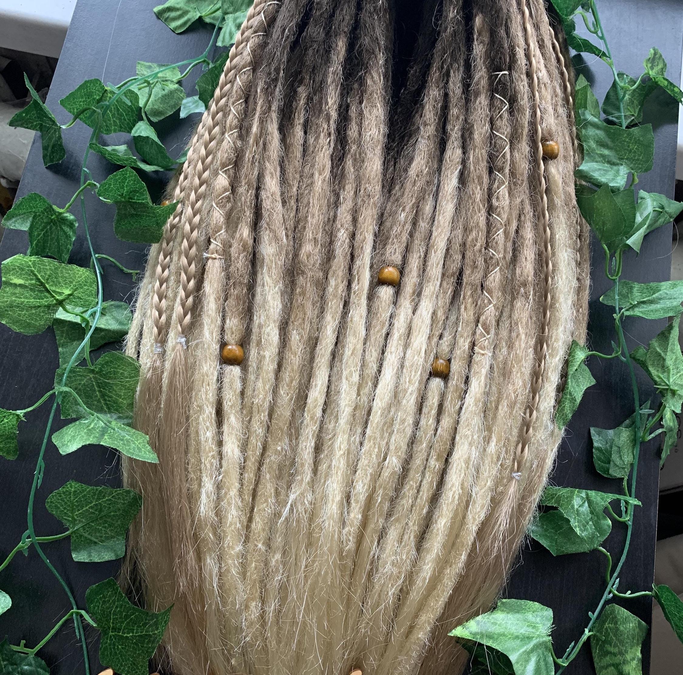 In Stock Full Head Set Natural Ombre Dreadlocks; Ready to Ship, Se ...