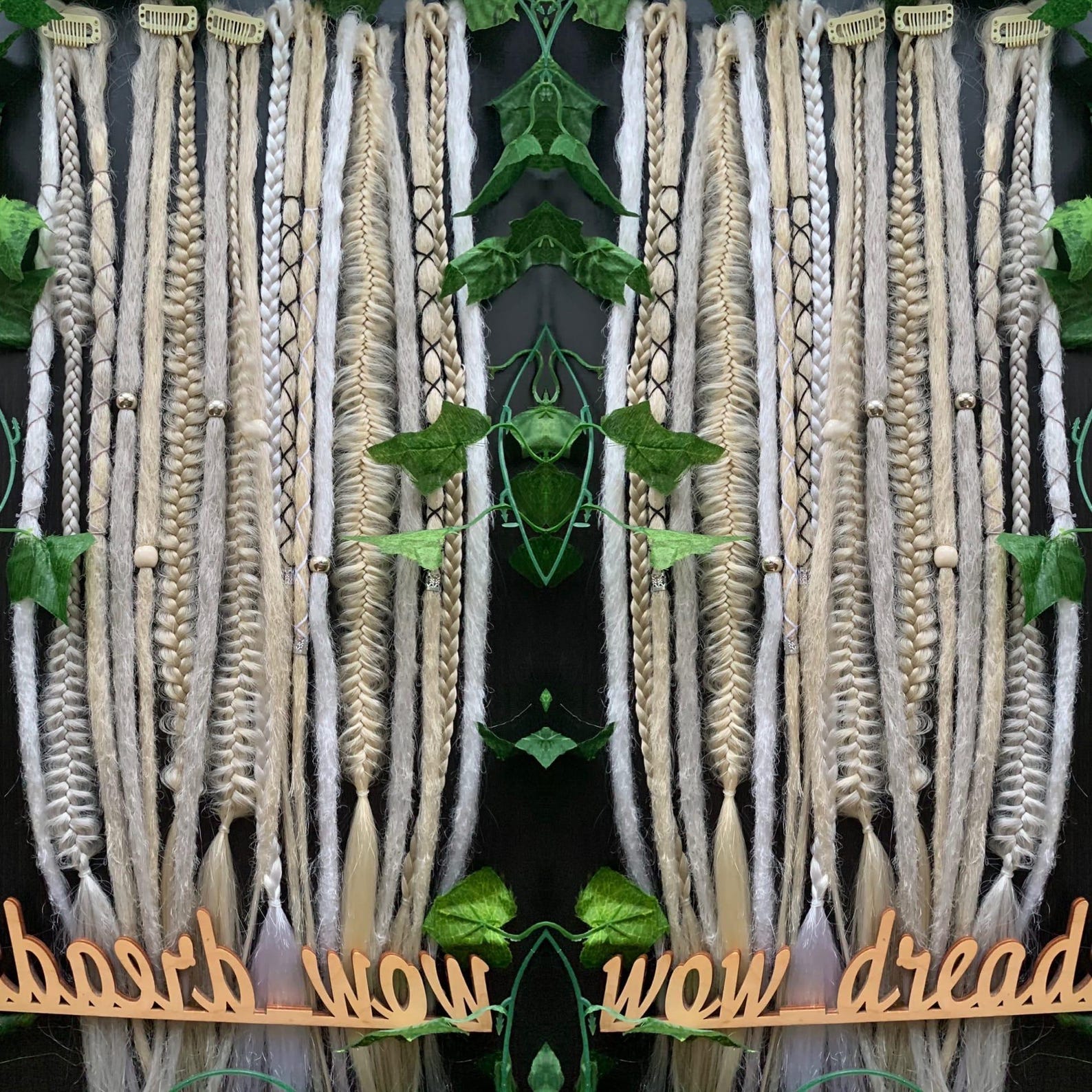 Set Clips Viking Dreadlocks, Hair Clips, Dreadlock Clips, Hair Clips - Etsy