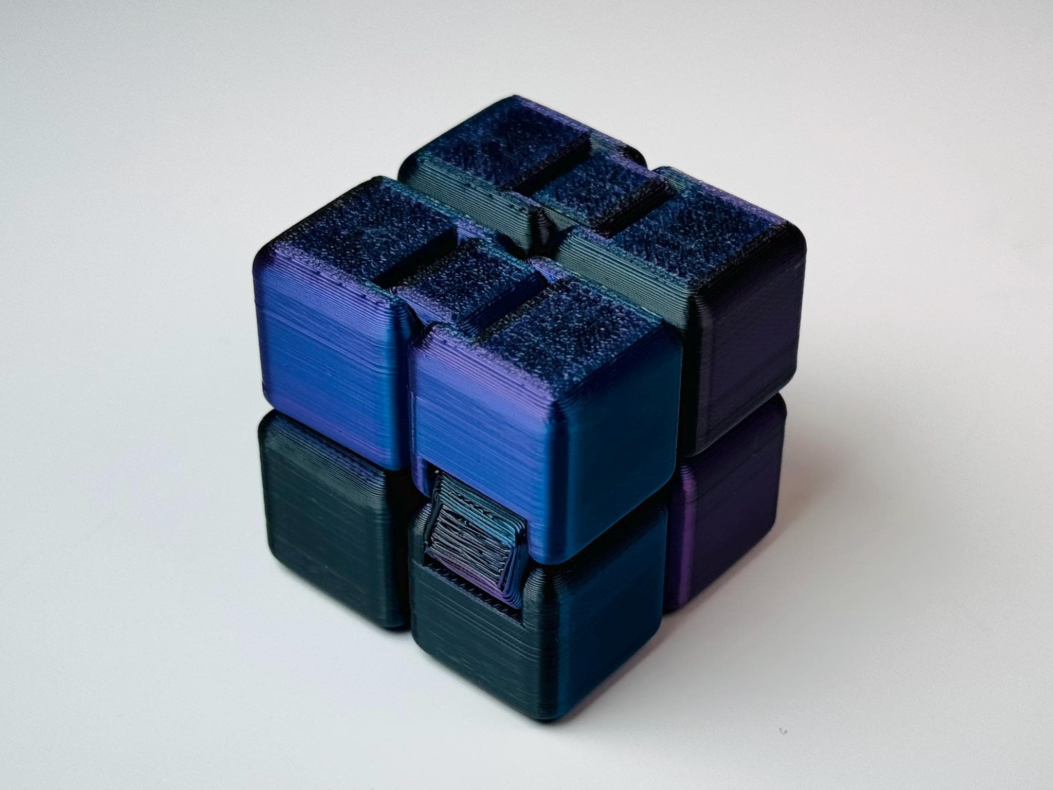 Infinity Fidget Cube 3D Printed Adult/teen ADHD Sensory Toy ...