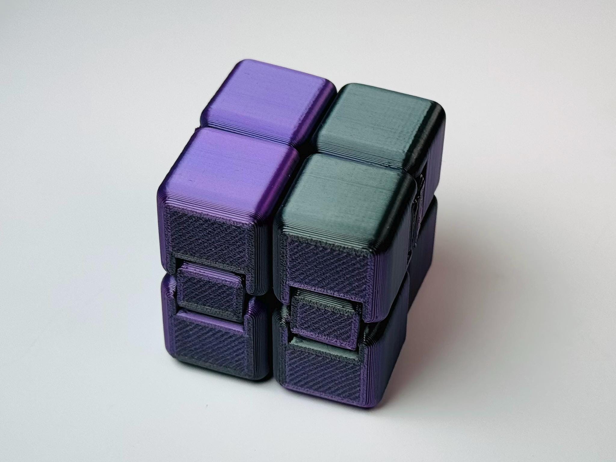 Infinity Fidget Cube 3D Printed Adult/teen ADHD Sensory Toy ...