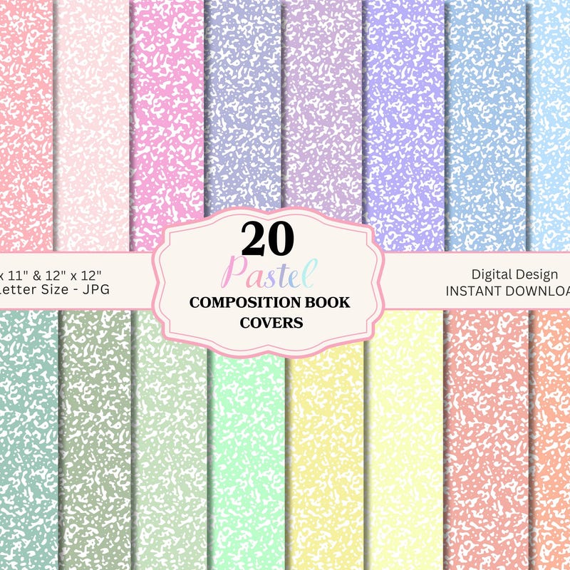 Composition Notebook - Etsy