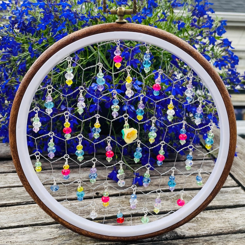 Chicken Wire Suncatcher - Etsy