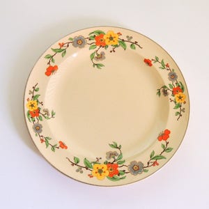 Vintage Leigh Ware Springtime Art Deco Dinnerware for 612: 1930s JP ...