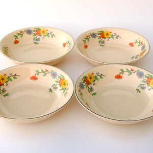 Vintage Leigh Ware Springtime Art Deco Dinnerware for 612: 1930s JP ...