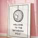 Trendy Bathroom Disco Print Aesthetic Shower Wall Art Minimalist ...