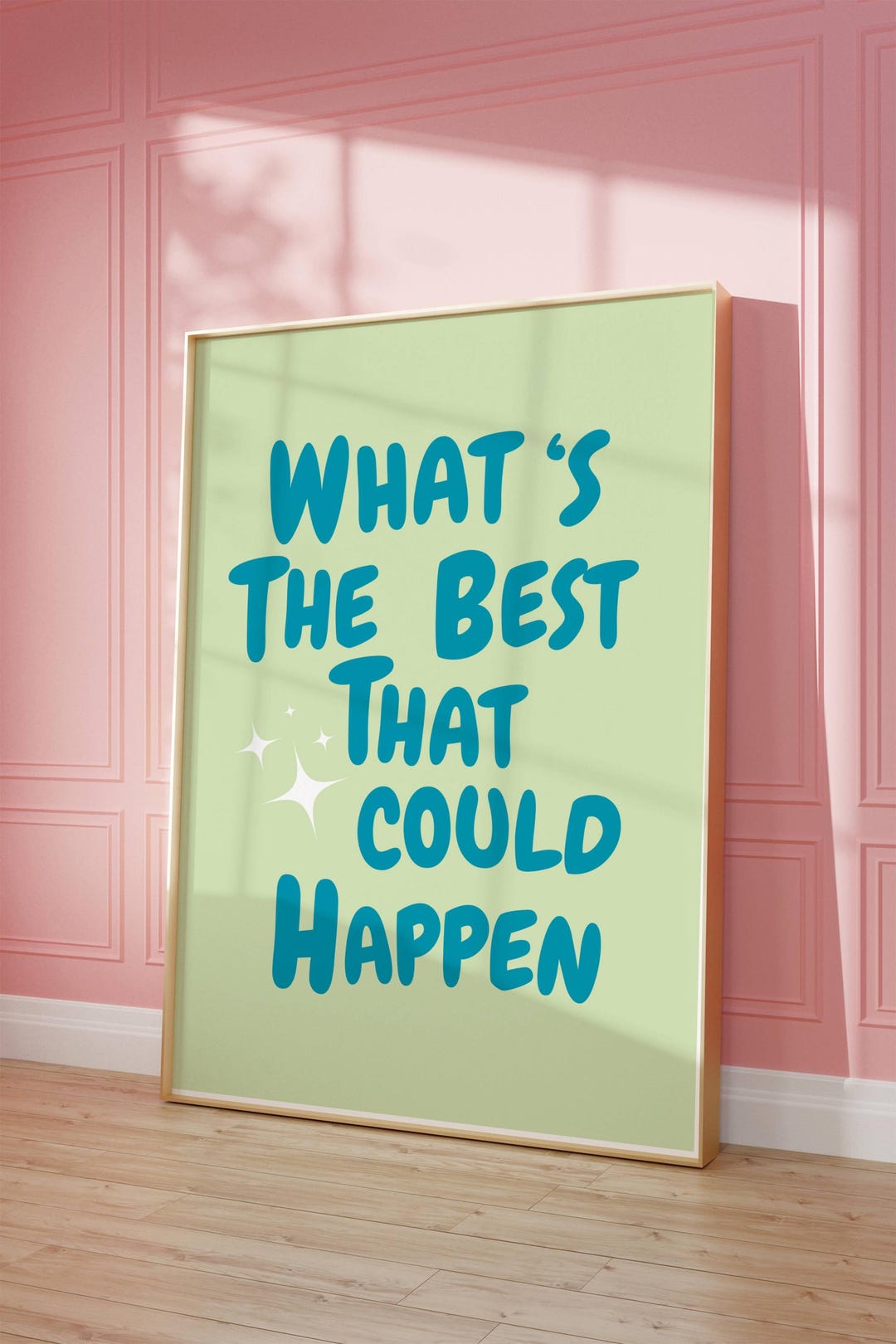Uplifting Quote Art Print, Lime Cream, Typography (digital Download) - Etsy