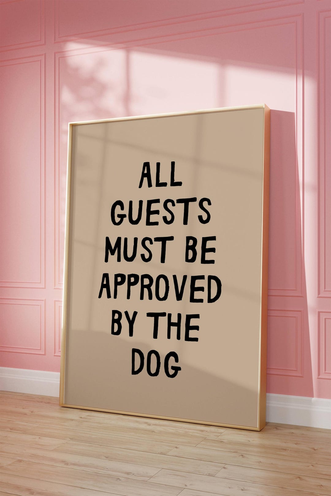 Funny Dog Quote Print: Retro Typography Wall Art (digital Download) - Etsy