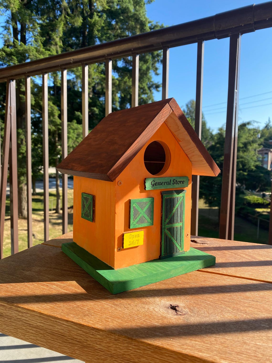 Wooden Birdhouse Kit in "general Store" Design - Etsy