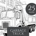 25 Garbage Trucks Themed Coloring Pages for Kids | Trash and Garbage ...