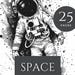 25 Space Themed Coloring Pages for Kids | Space Planet Astronaut ...