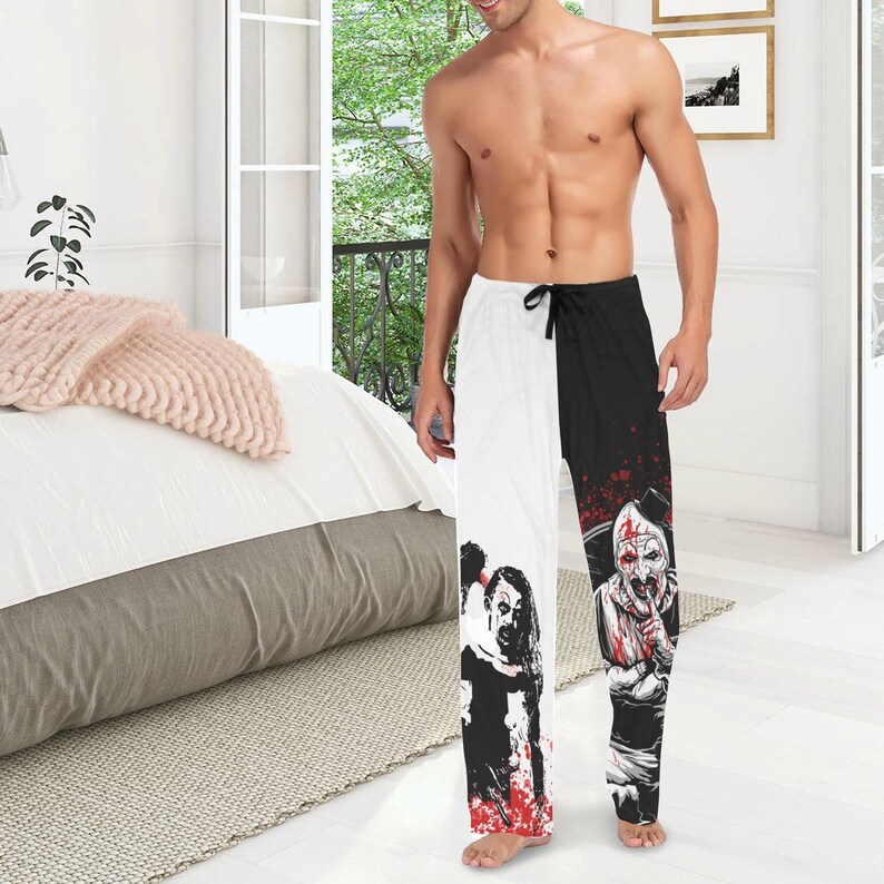 MENS Terrifier, Art the Clown Pajama Pants - Etsy UK
