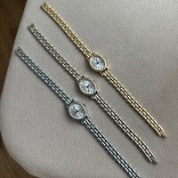 Vintage Gold Tone Ladies Watches – Classic Bracelet Style – Roman ...
