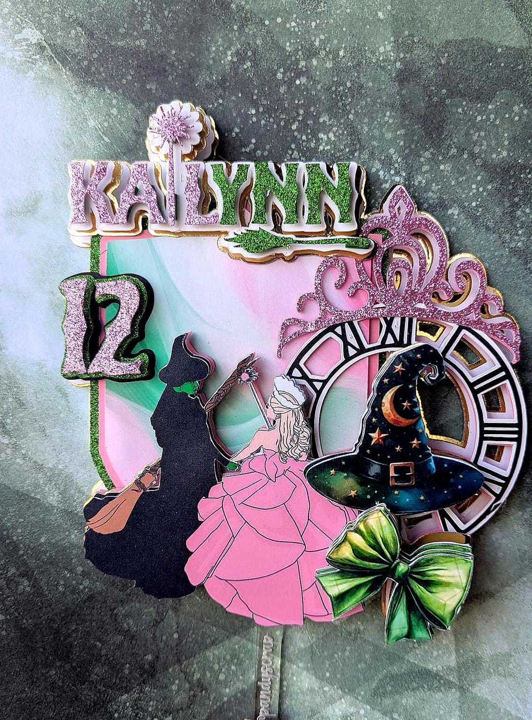 Witches Cake Topper, Witches Party, Sister Witches, Wicked-cake Topper ...