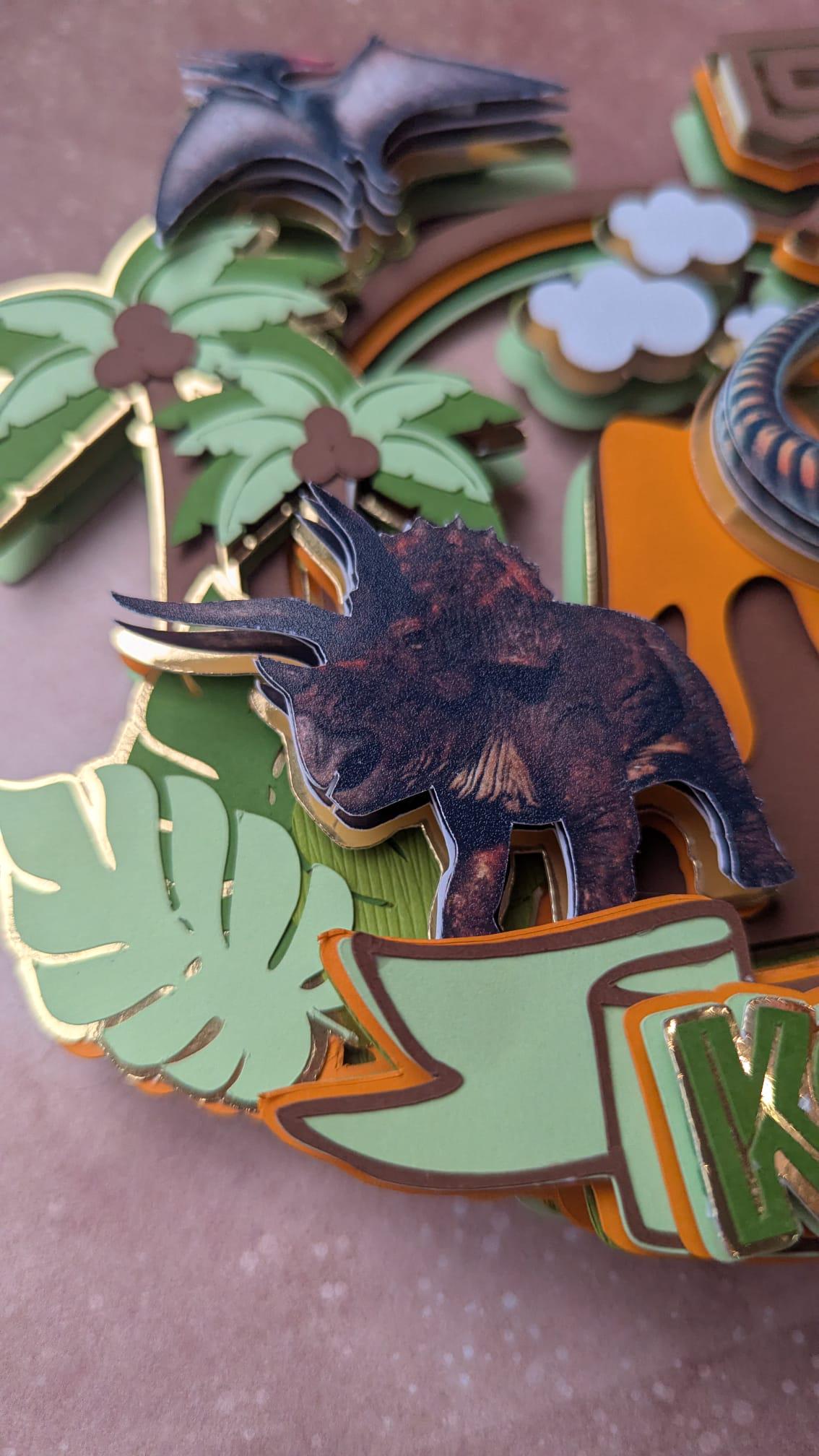 Dino - Dinosaur - Cake Topper - Etsy
