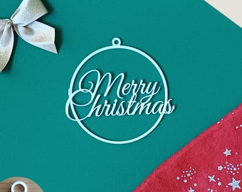 Snowflake STL File for 3D Printing, 3d Christmas Tree Ornament Download ...