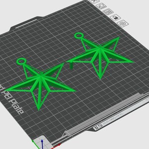 3D Star Christmas Ornament STL, Printable Holiday Decor (digital ...