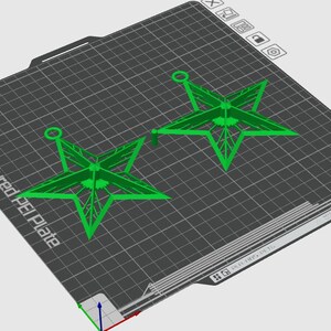 3D Printable Star Ornament STL File, 3d Model for Christmas Decor ...