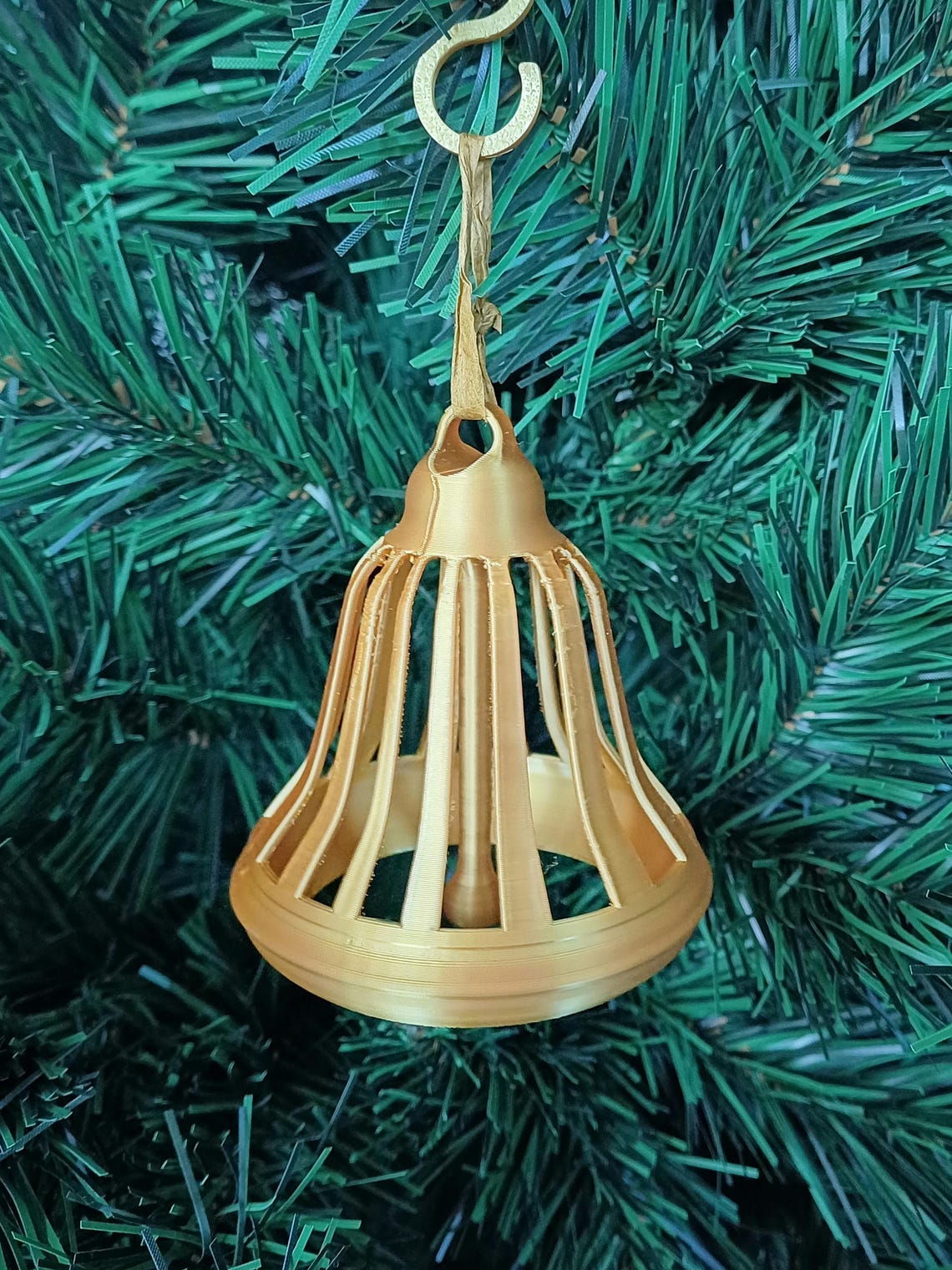 3D Printable Bell, STL File for Holiday Decor, Decorative Christmas ...