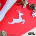 Reindeer STL Download - 3D Printable Christmas Tree Ornament & DIY ...