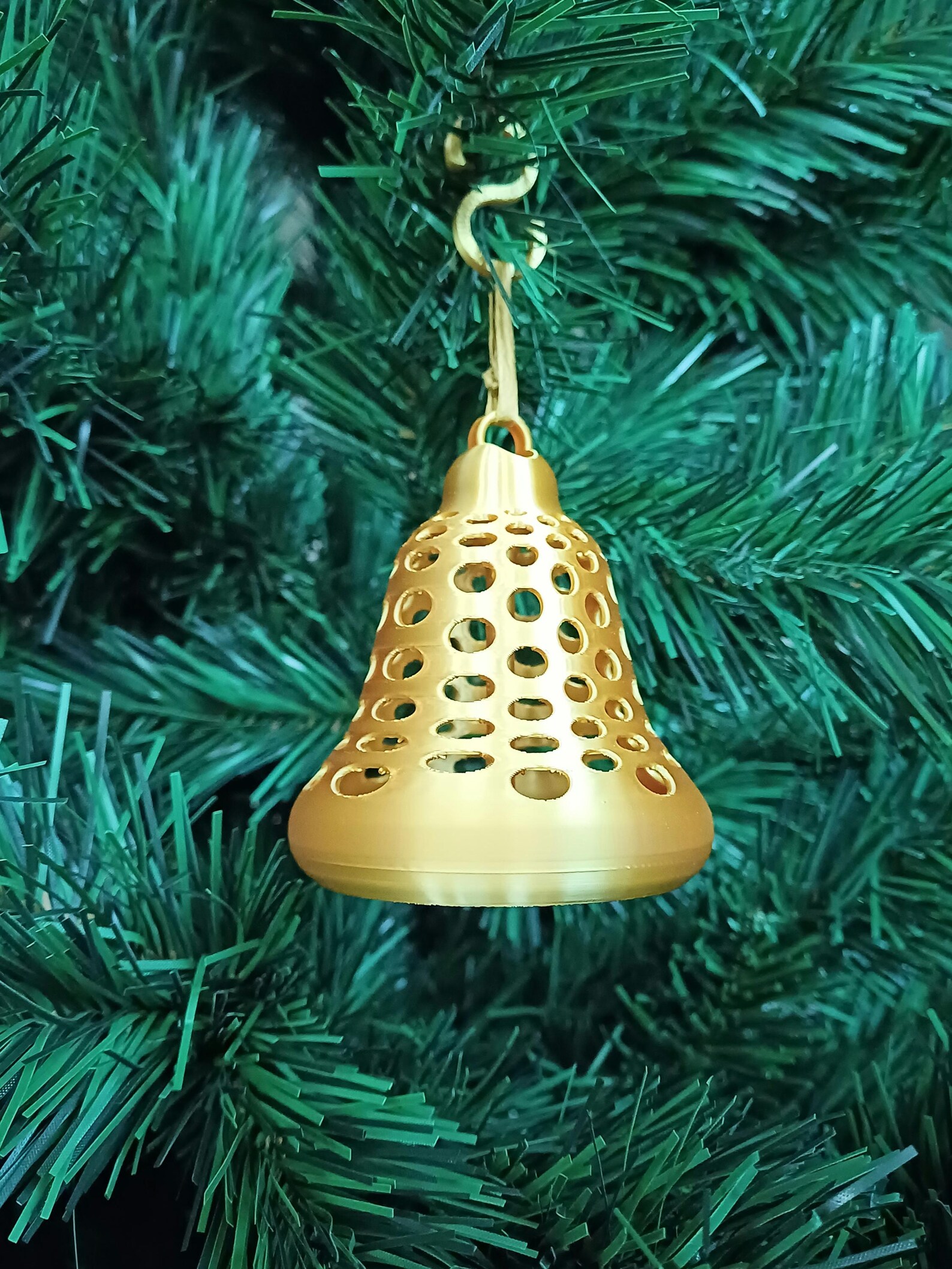 Decorative Bell STL - Christmas Tree Decoration, Festive Bell Ornament ...