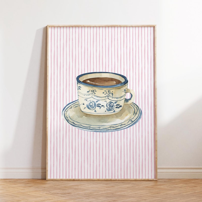 Coffee Art Print - Etsy