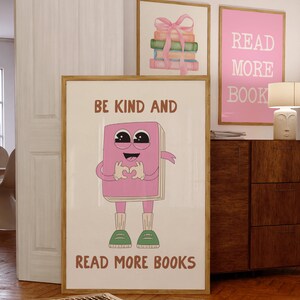 Read More Books Print, Classroom Wall Decor, English Classroom Decor ...
