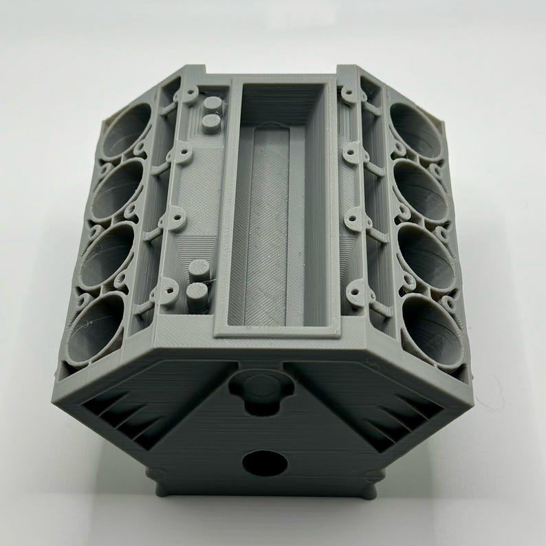 Engine Block Business Card Holder Automotive-inspired Desk Accessory - Etsy