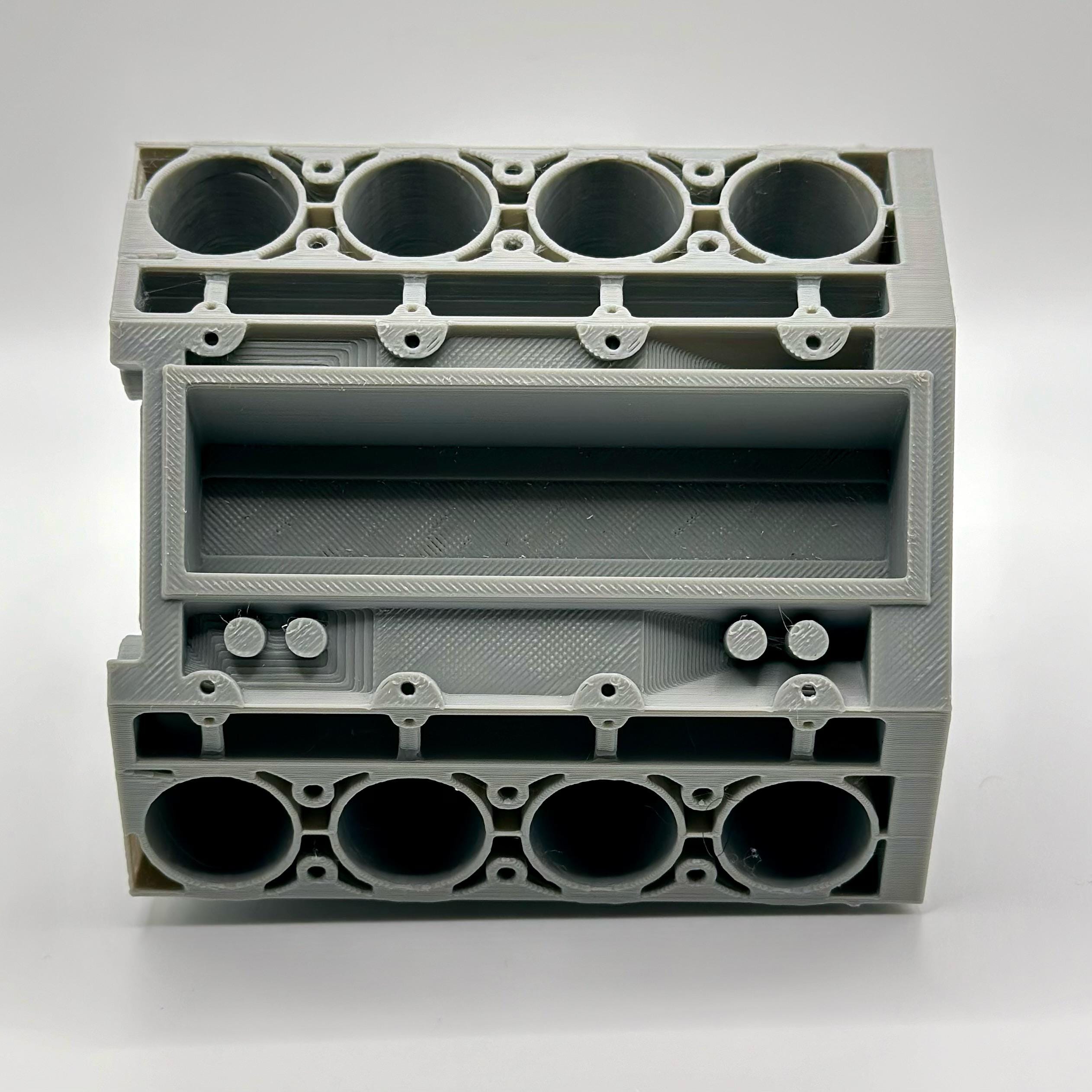 Engine Block Business Card Holder Automotive-inspired Desk Accessory - Etsy