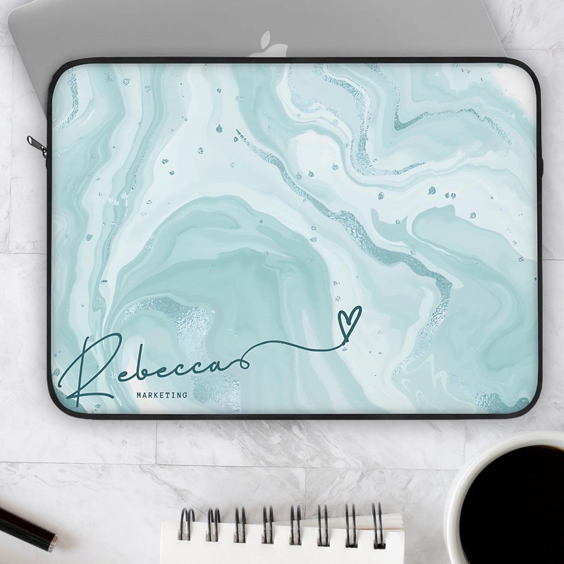 Marble Laptop Case - Etsy
