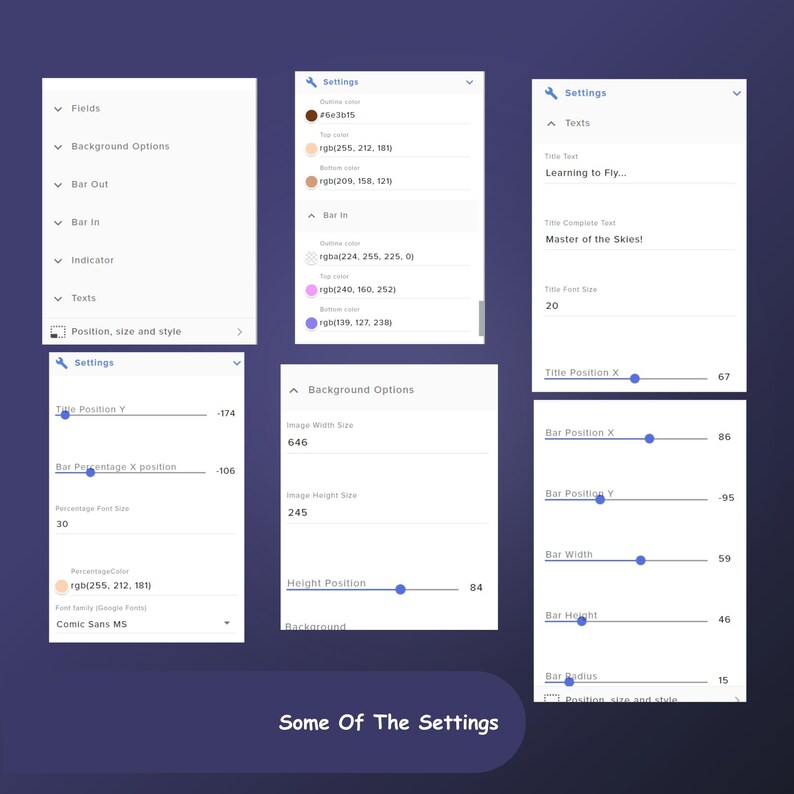 Crystal Goal Widget for Twitch, Goal Widget Fantasy, Donation Goal for ...