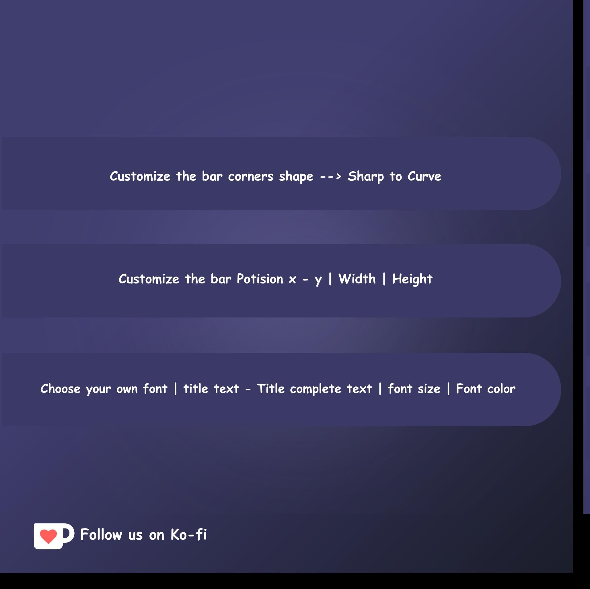 Minimalistic Goal Widget for Twitch, Custom Goal Widget, Cute Widget ...