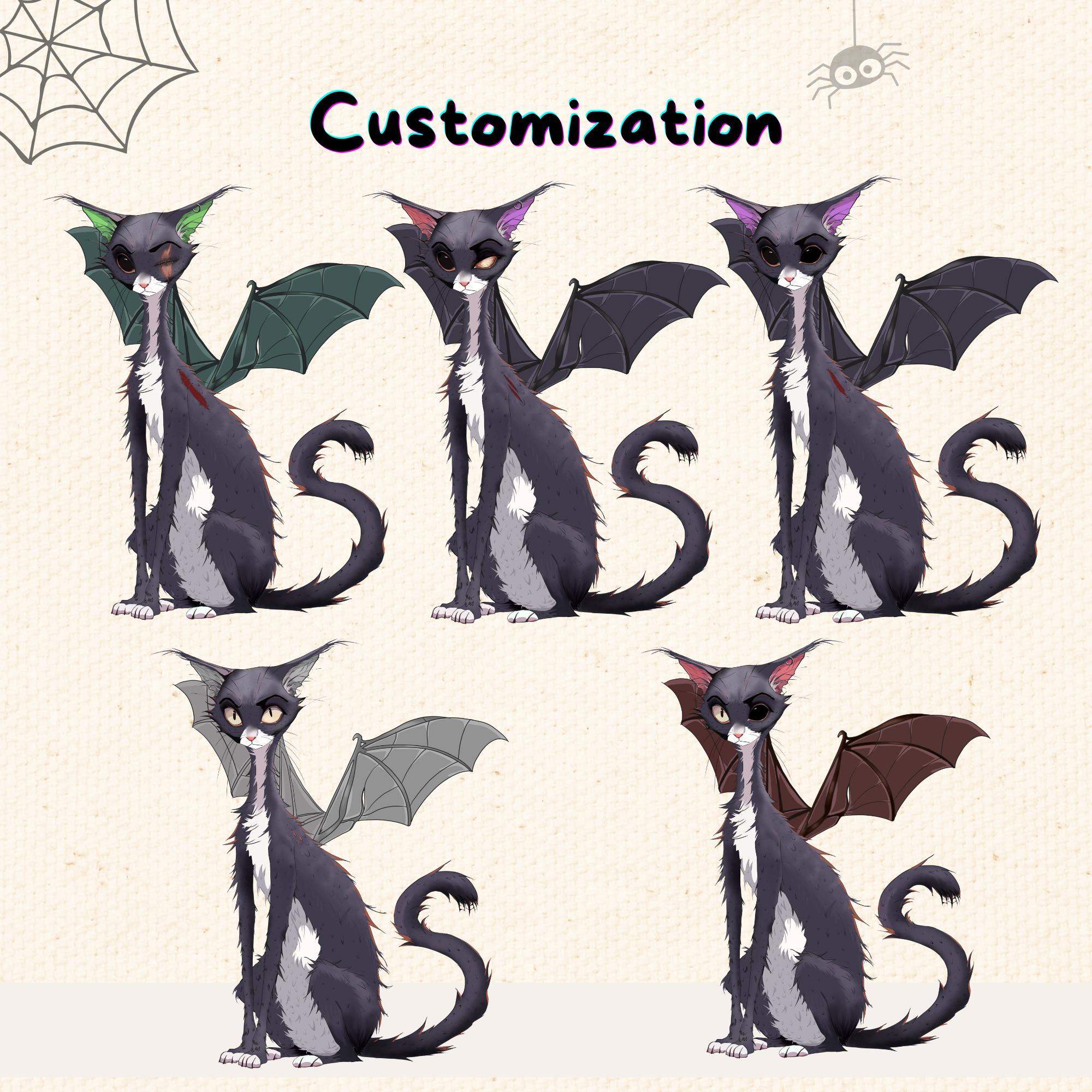 Customizable Vtuber Model Premade, Ready to Use Vtuber Model, Vtuber ...