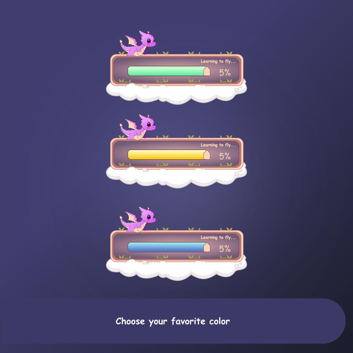 Dragon Goal Widget, Twitch Goal Widget, Twitch Goal Widget for Stream ...