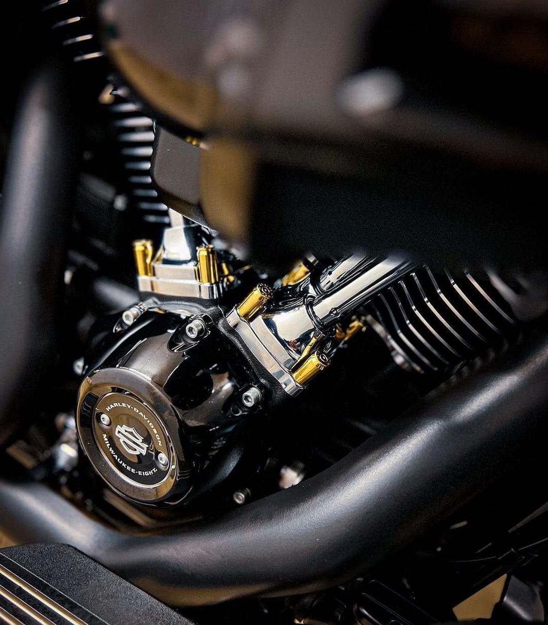 Magnetic Bullet Style Cover Caps, Compatible With Harley-davidson ...