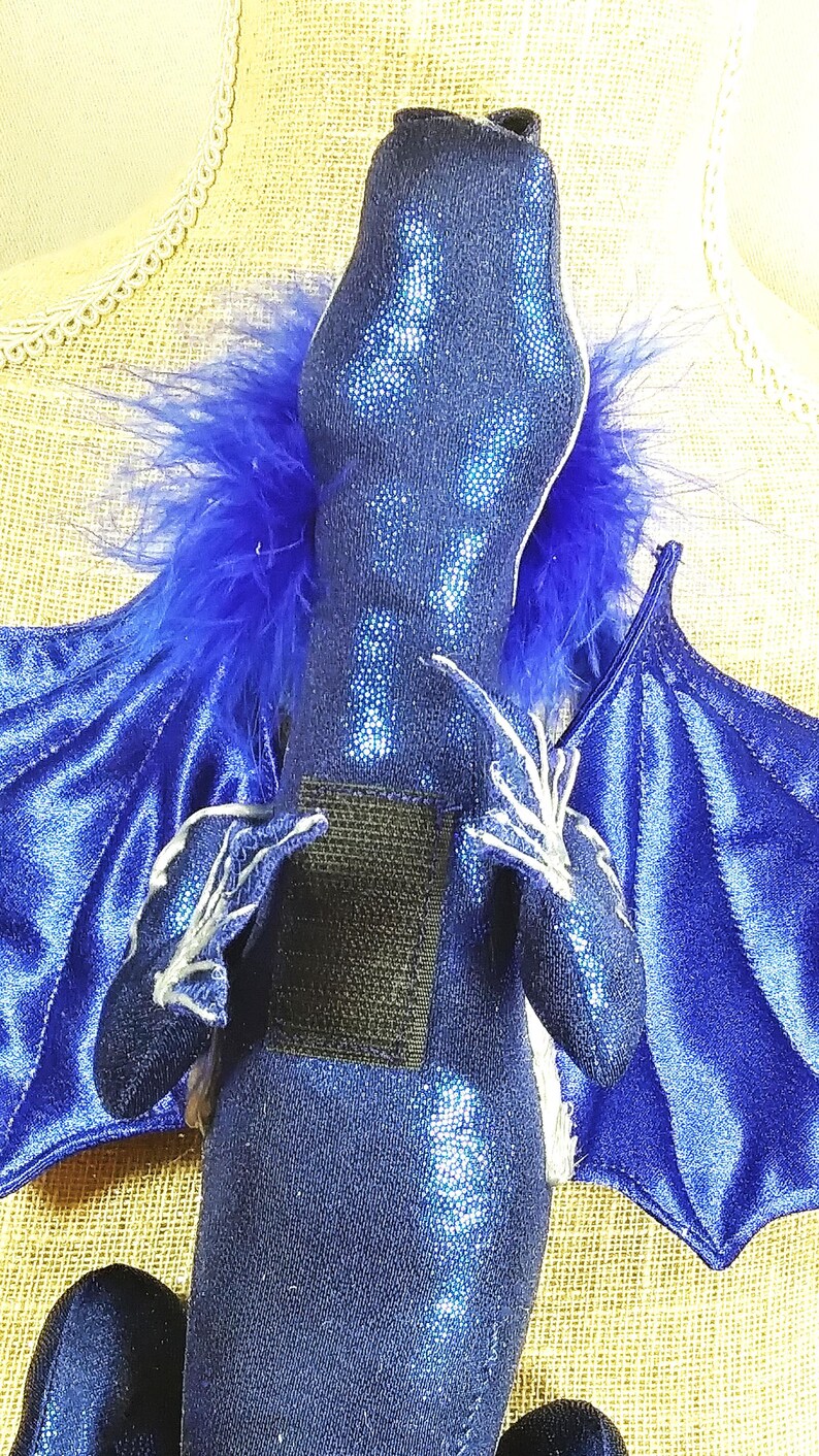 Shoulder Dragon, Deep Metallic Blue: ESD213 - Etsy