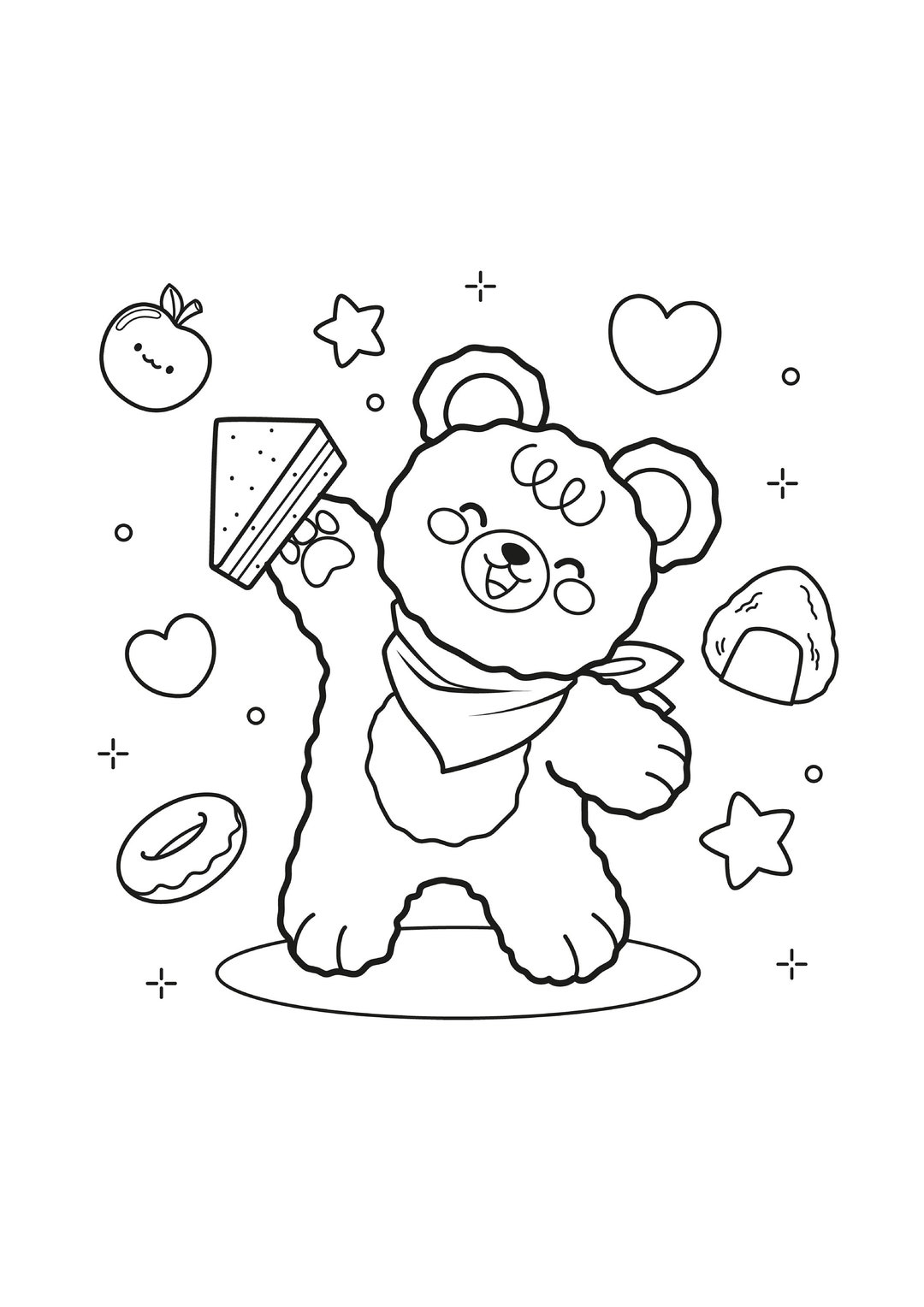 Printable Colouring Pages - Etsy