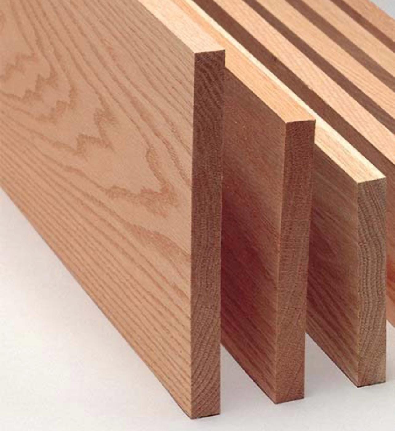 Red Oak Boards - Kiln Dried and Planed - Choose Your Own Size - 1” and ...