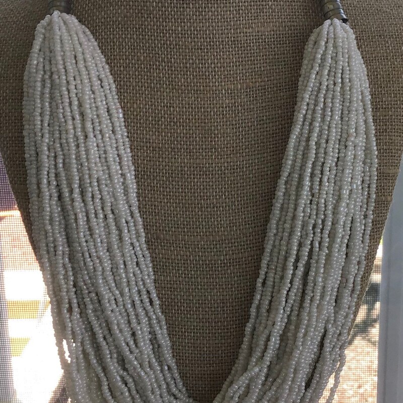 Multi Strand Seed Bead Necklace - Etsy