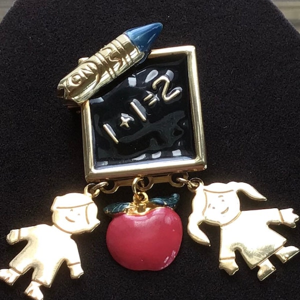 Teacher Brooch - Etsy