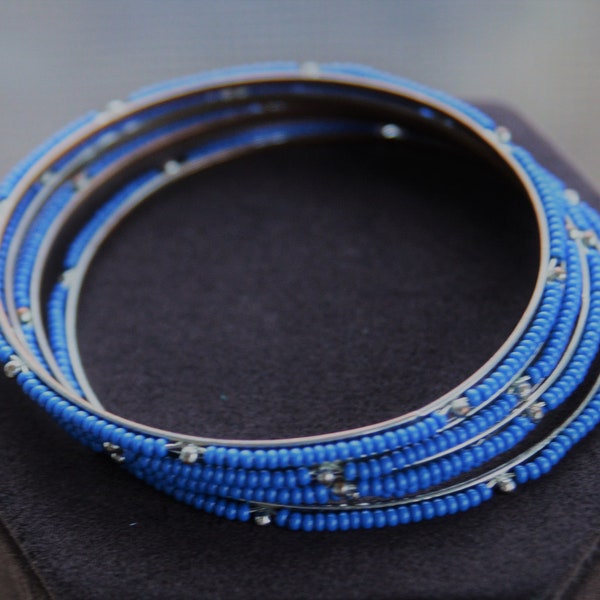 Royal Blue Bangle - Etsy