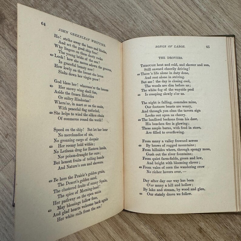 1898 - Riverside Literature Series Number 4 - Whittier’s Snow-bound and ...