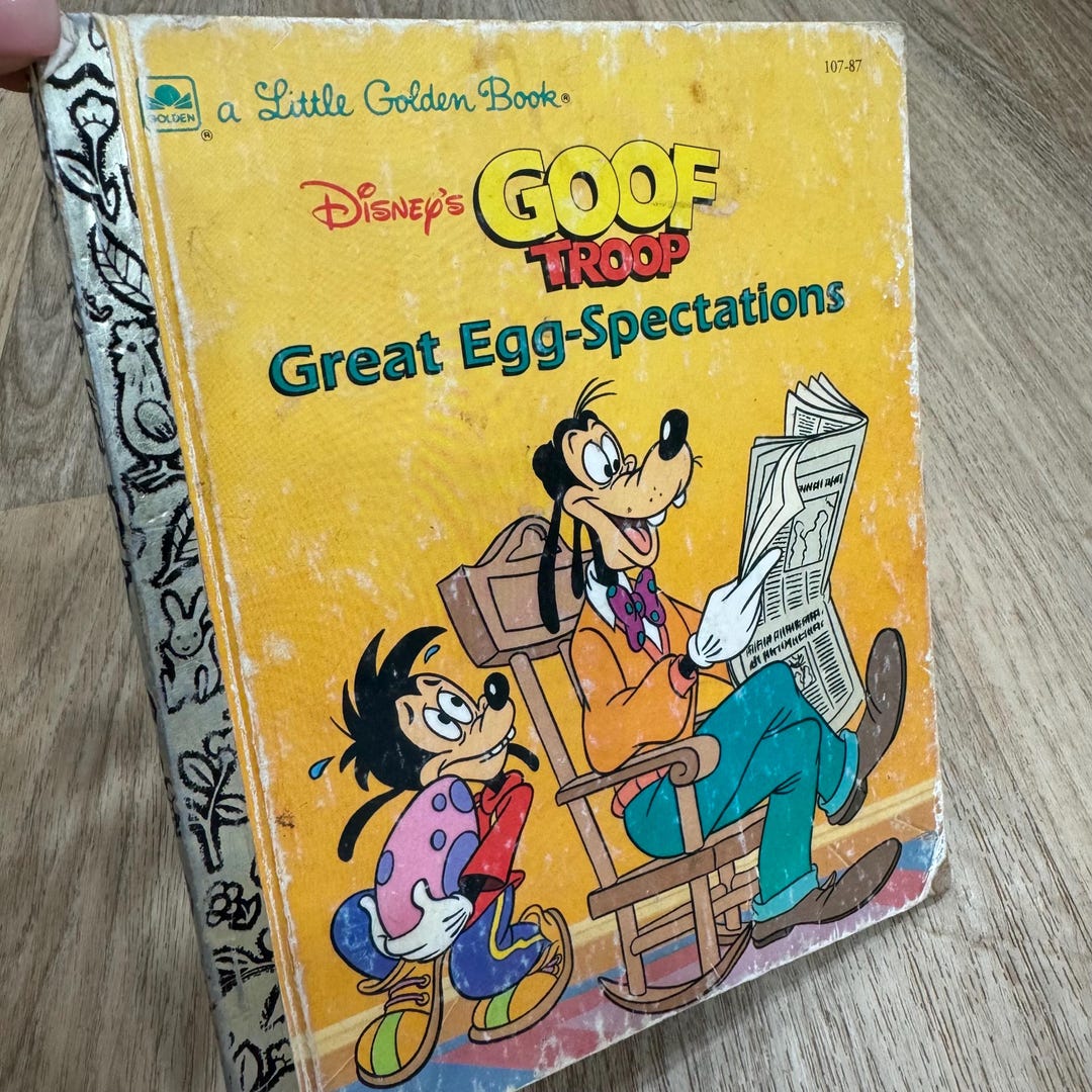 1992 - A Little Golden Book - Walt Disney’s Goof Troop - Great Egg ...