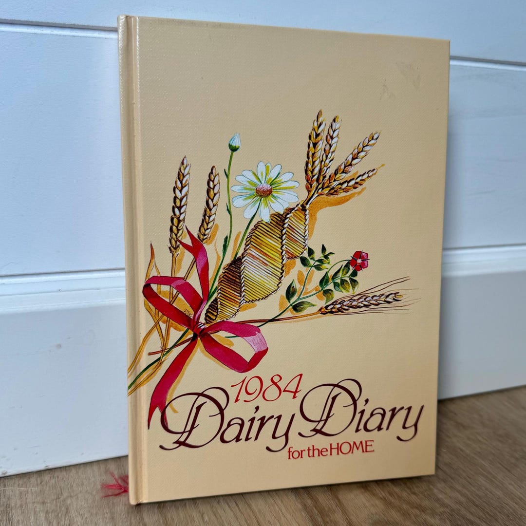 1984 Dairy Diary for the Home Vintage Hardcover Book - Etsy
